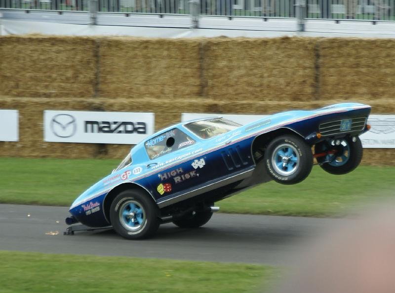 Goodwood Festival of Speed 2007/Corvette Wheelie Car3
